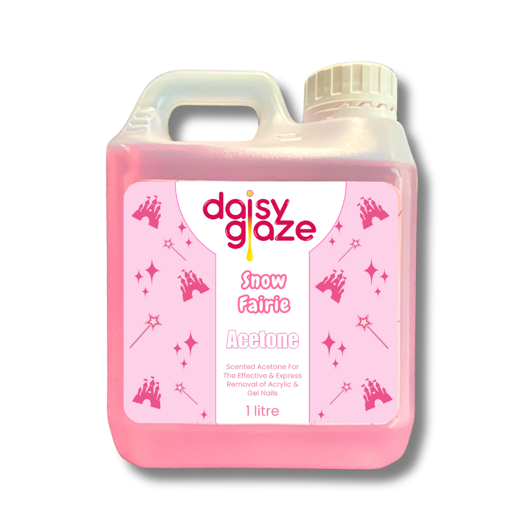 Snow Fairie Scented Acetone 1 Litre | Best Seller | Shop Now – Daisy Glaze